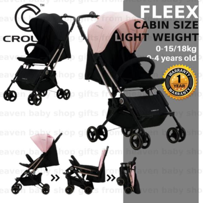 CROLLA FLEEX CABIN SIZED STROLLER ASST COLOURS | Shopee Malaysia