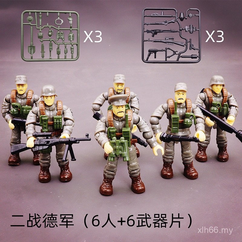 Full-joint Movable Soldier Military Compatible Lego Building Blocks ...