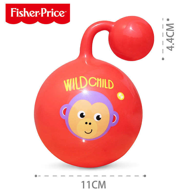 Fisher Throwing Ball Baby Ball Toy Young Baby Racket Ball Small Leather ...