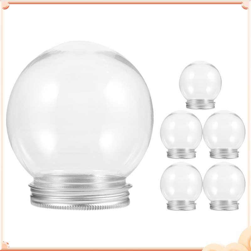 Snow Globe Making Kit Transparent Snowball Bottle Dome Clear Display ...