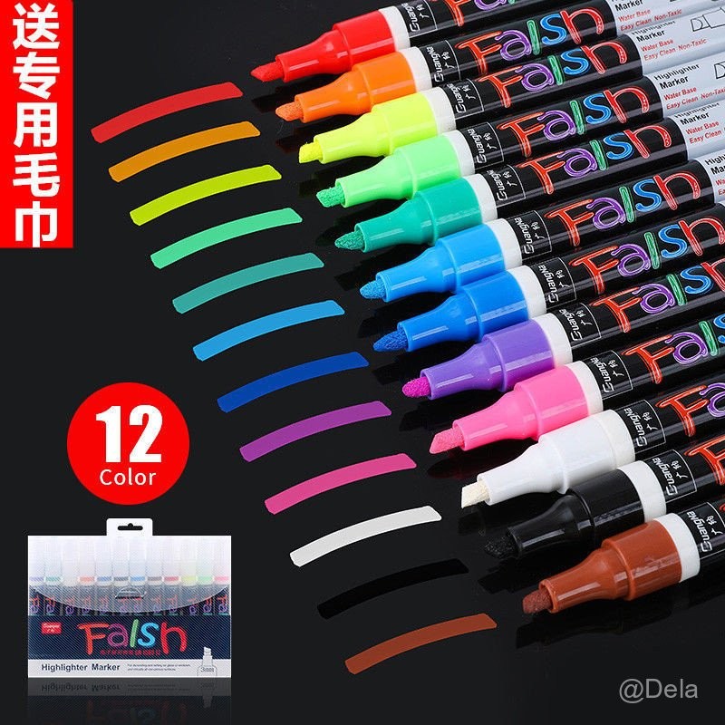 Led Electronic Fluorescent Board Special Pen Erasable Luminous Board ...