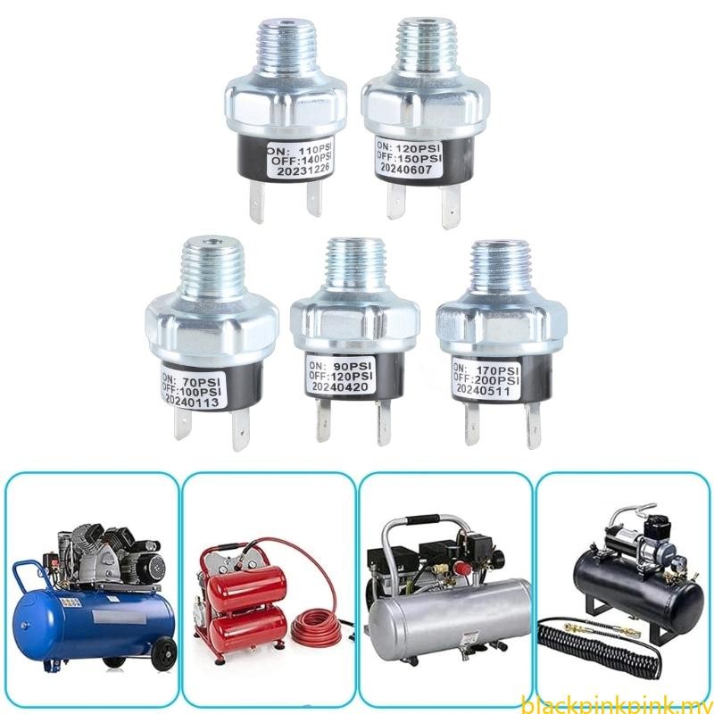 BLACK Efficiency Air Pressure Control Switches Easy Installation ...