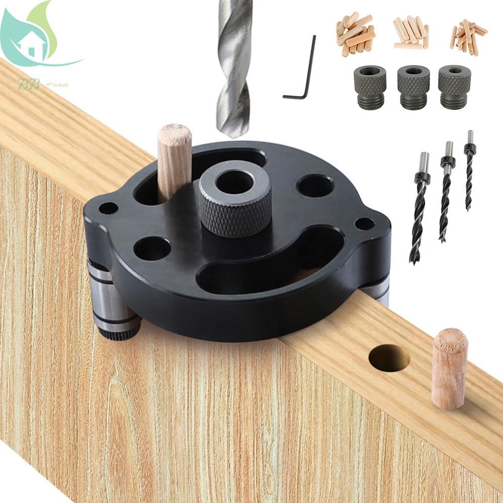 Pocket Hole Screw Jig Adapter Drill Set Carpenter Locator DIY ...