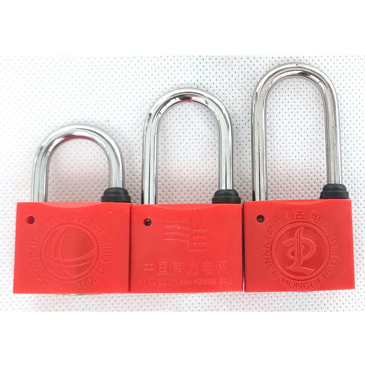 Plum Blossom Plastic Steel Unlocking Electric Meter Box Lock Plastic ...