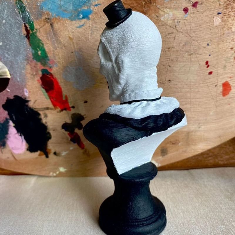 guyumao Terrifier Art The Clown Figure Horror Clown Indoor/Outdoor ...