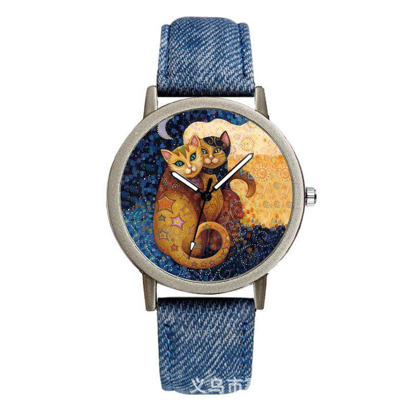 Cartoon Beautiful Blank Dial Wrist Watch Popular Fashionable Classy ...