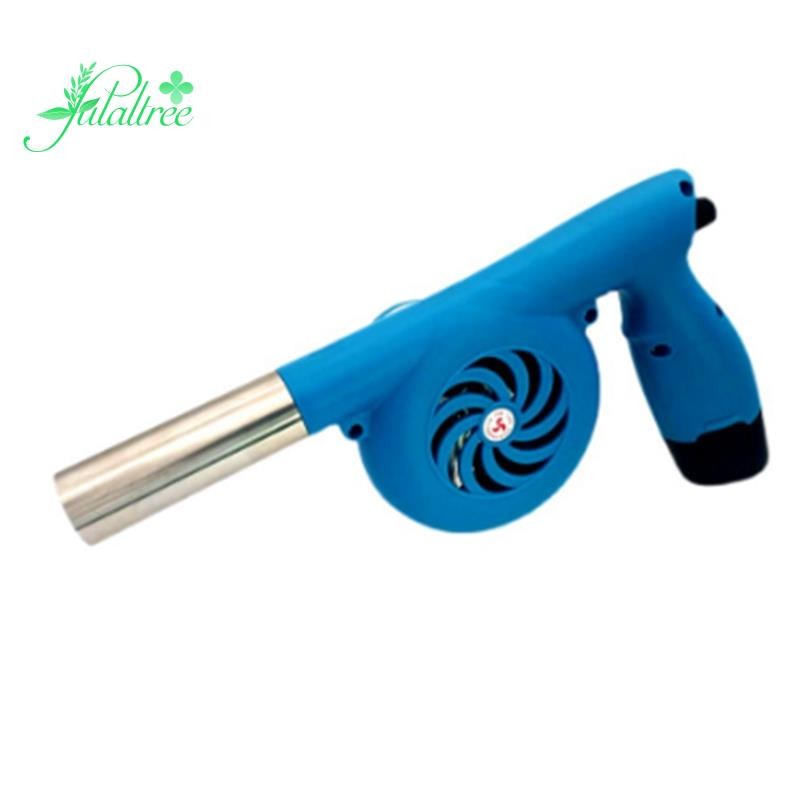 Portable BBQ Fan Grill Turbo Air Blower 5000R 5000MA Rechargeable for ...