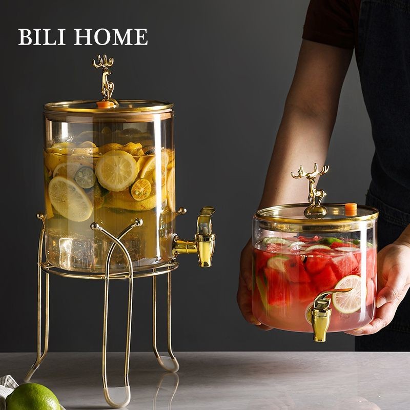 Cola Barrel Container Dessert Beverage Fruit Tea Barrel High ...