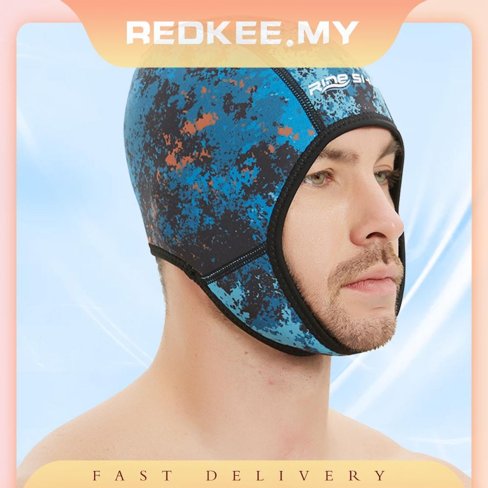 [Redkee.my] 2mm Neoprene Dive Hood Scuba Diving Hood Quick Dry Thermal ...