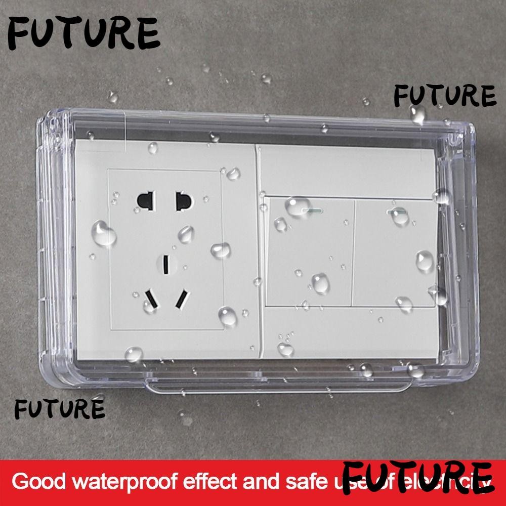 HL-FUTU Switch Protective Cover, Self-Adhesive Plastic Socket ...