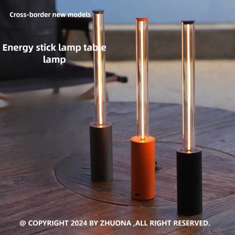Breathing Atmosphere Lamp Touch Desk Lamp Rechargeable Lamp For ...