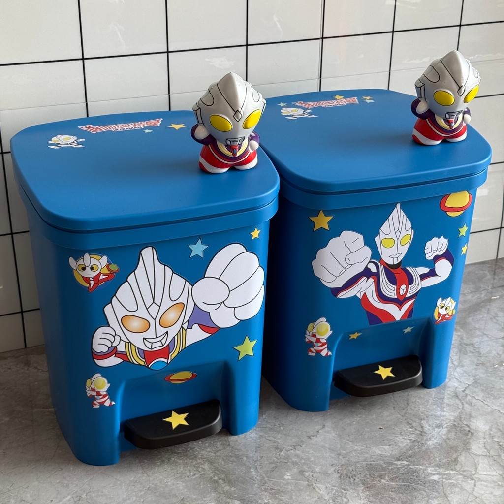 DIY Trash Can Creative Trash Can Diga Ultraman Trash Can Household ...