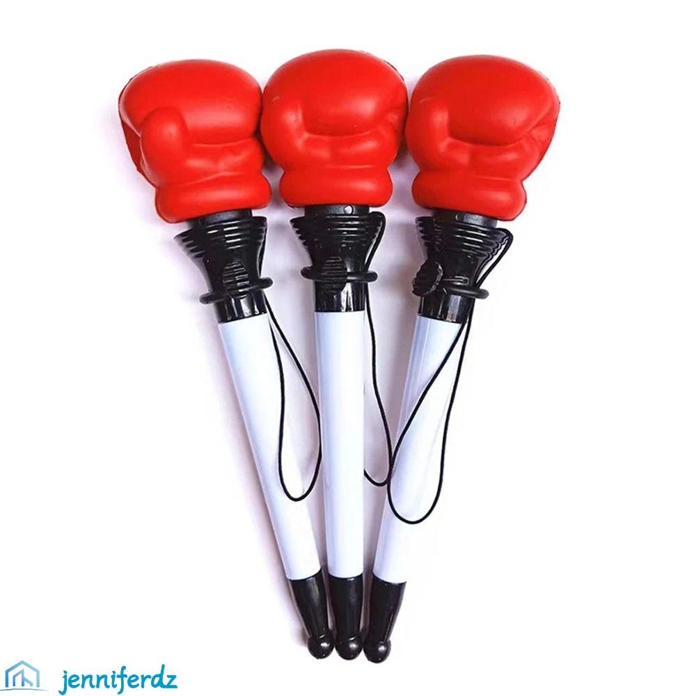 JENNIFERDZ Bouncing Ballpoint Pen, Gel Pen Smooth Writing Boxing Glove Pen, Unique Kawaii ...