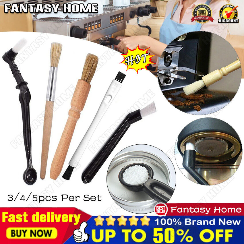 ж-2DaysLocal Warehouse3/4/5PCS Coffee Brush Set Professional Espresso ...