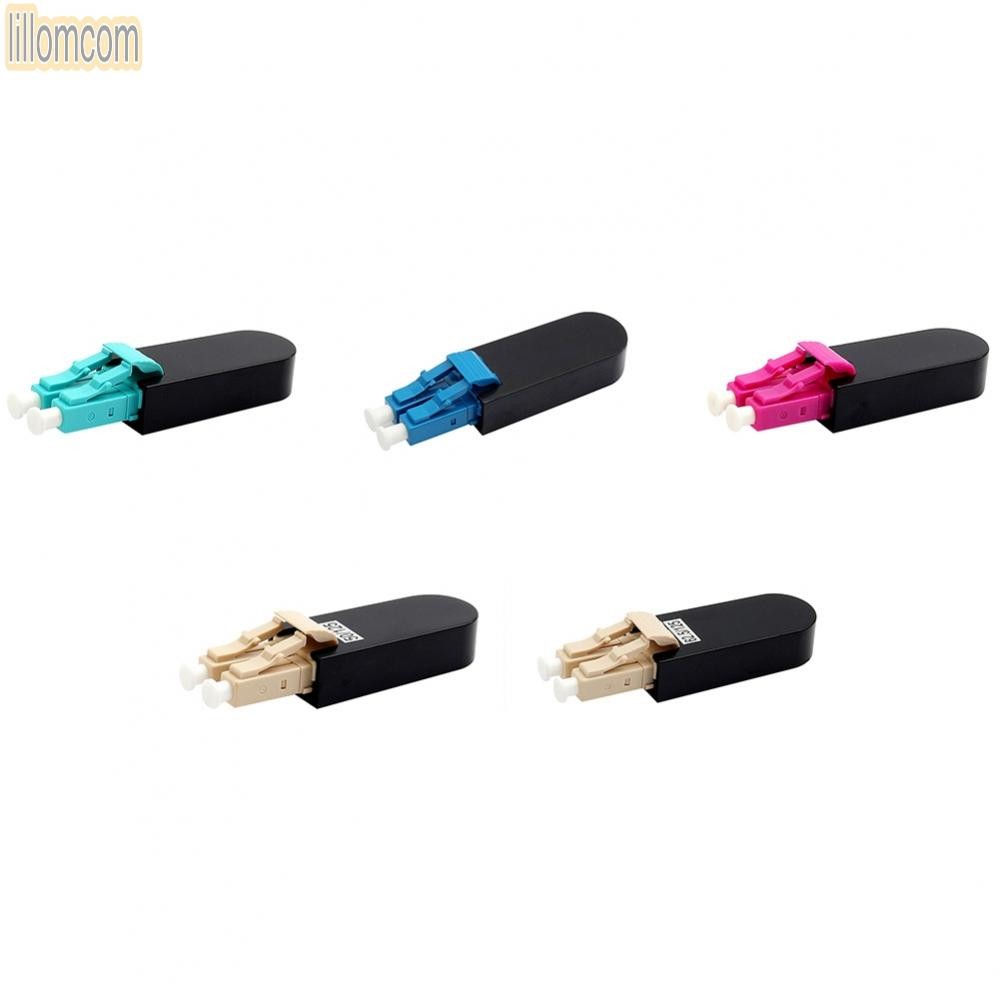 LCUPC Fiber Optic Loopback Adapter Connector Stable Performance Testing ...