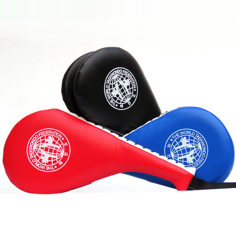 Teakwondo Kick Target Pad PU Leather Focus Training Punching Boxing ...