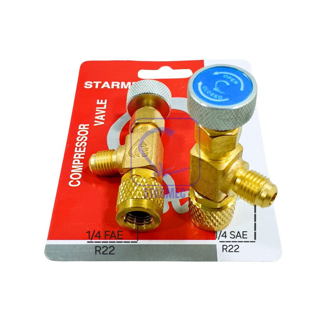 Freon Can Tap Valve Faucet R22 KQF-341 Starmec | Shopee Malaysia