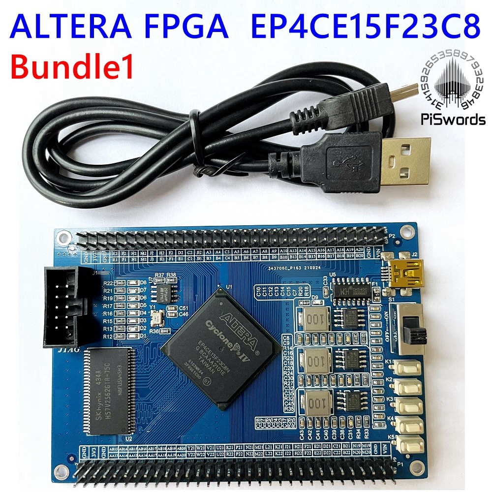 ALTERA FPGA Development Core PCB Board CYCLONE IV EP4CE EP4CE15F23 EP4CE15F23C8 With SDRAM USB ...