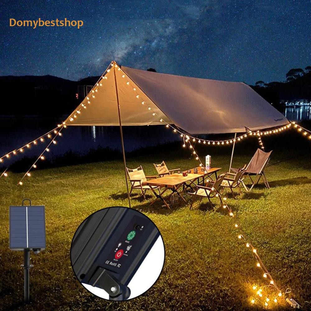 Solar Battery Box LED String Lamp Panel Controller Garden Street Light ...