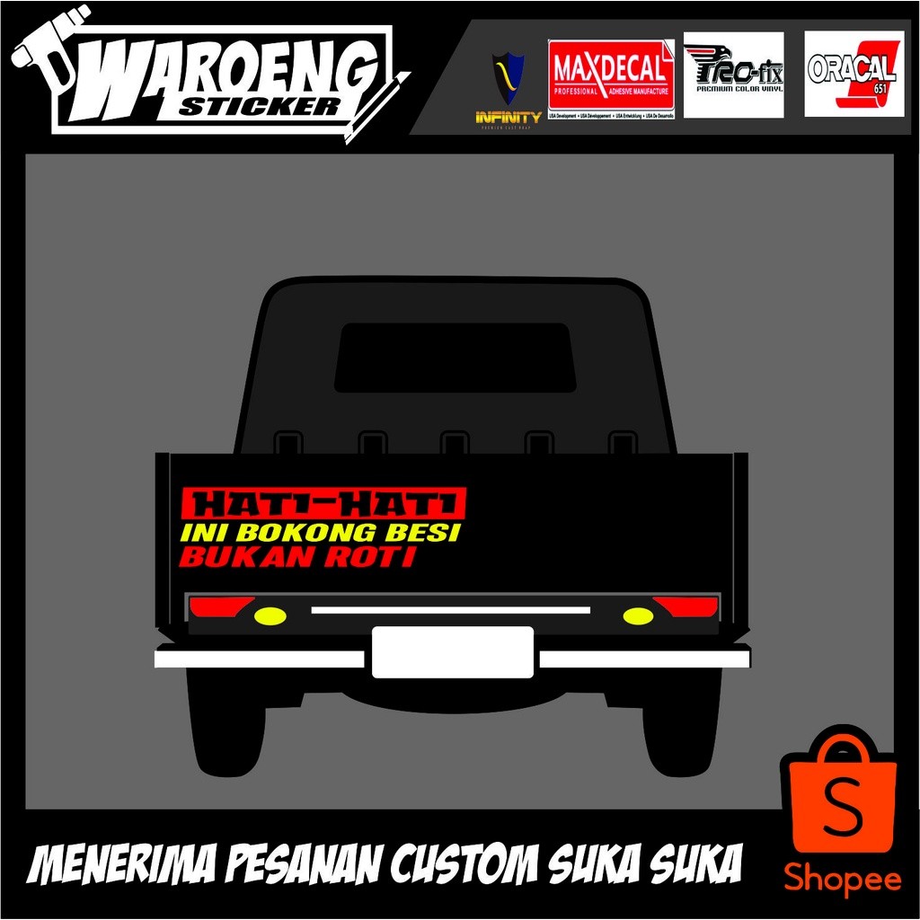 Tss L300 FUTURA GRANDMAX ETC CABIN REAR TAIL STICKER | Shopee Malaysia