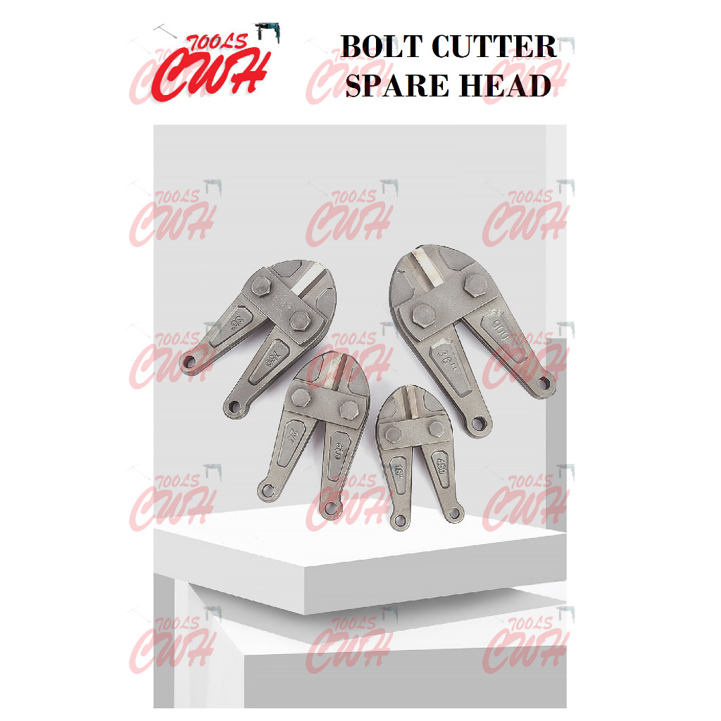 18" 24" 30" 36" 42" 48" BOLT CUTTER SPARE CUTTING HEAD MATA PISAU ...