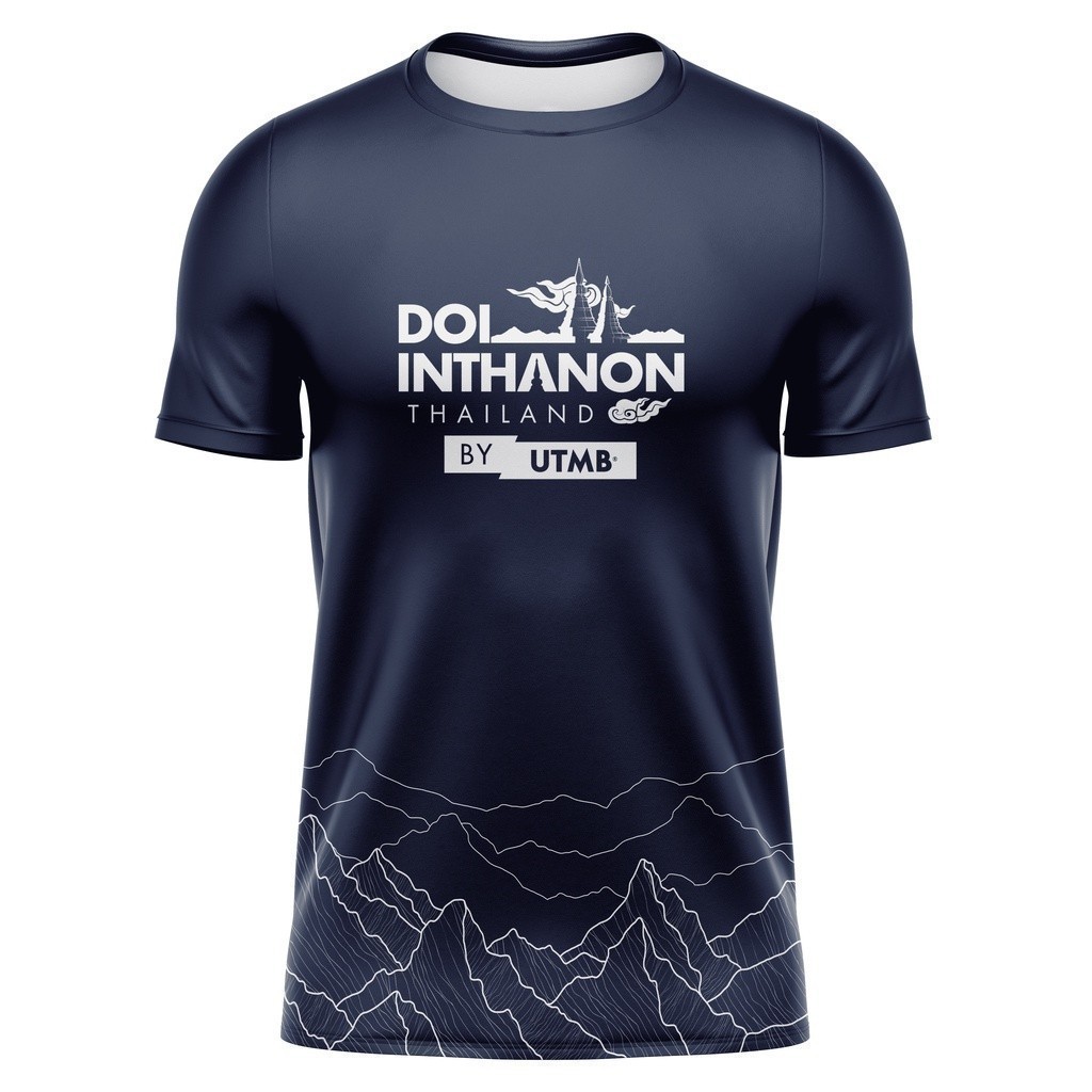 2024 fashion Thai (thai Run) Utmb Running Exercise Shirt Doi Inthanon ...