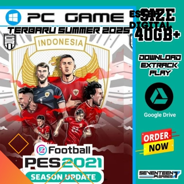Pes 2021 Patch 2025 Latest Laptop Pc Game ES TEAH | Shopee Malaysia