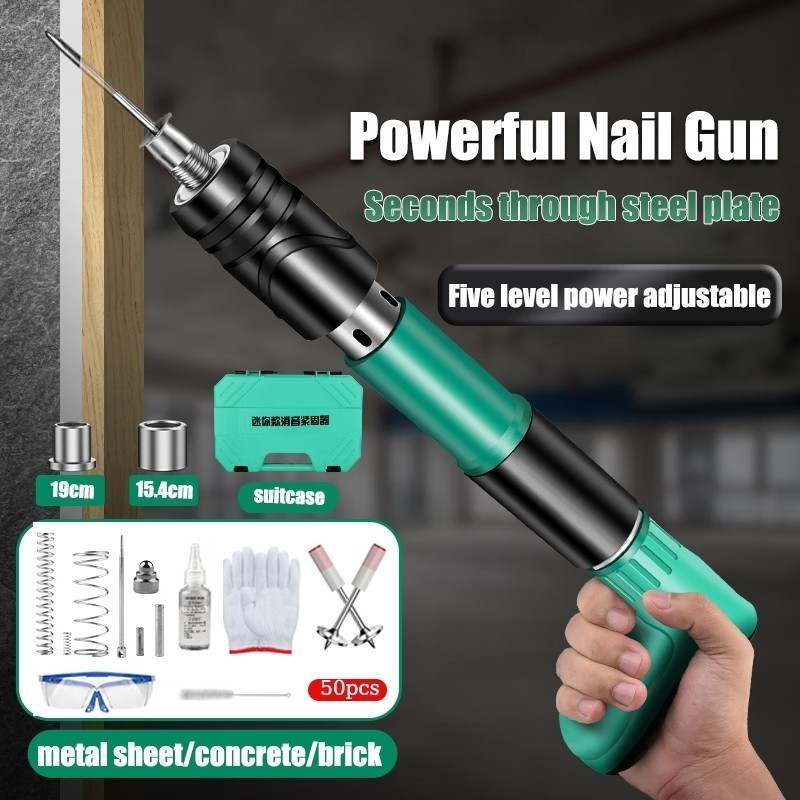 COD Nail Puncher Gun Nail Guns Concrete Steel Wall Anchor Wire Slotting ...