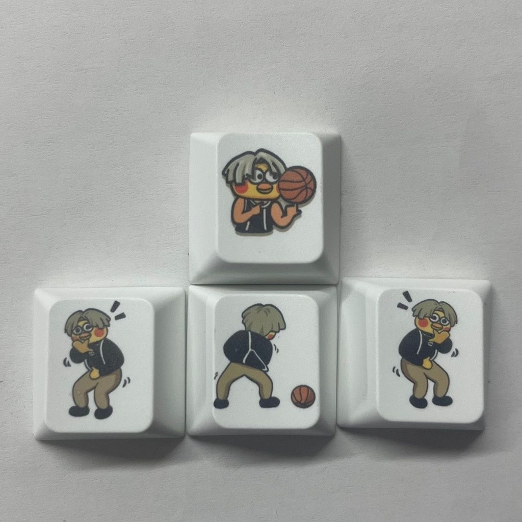 Ikun Keycap Anime Artisan Key Cap PBT Keycap Direction Enter 4 Keys ...