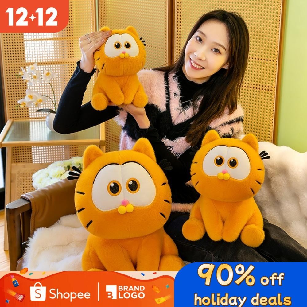 1ONLYTWO Garfield Stuffed Doll, Cartoon Soft Plush Toy, Birthday Gift ...