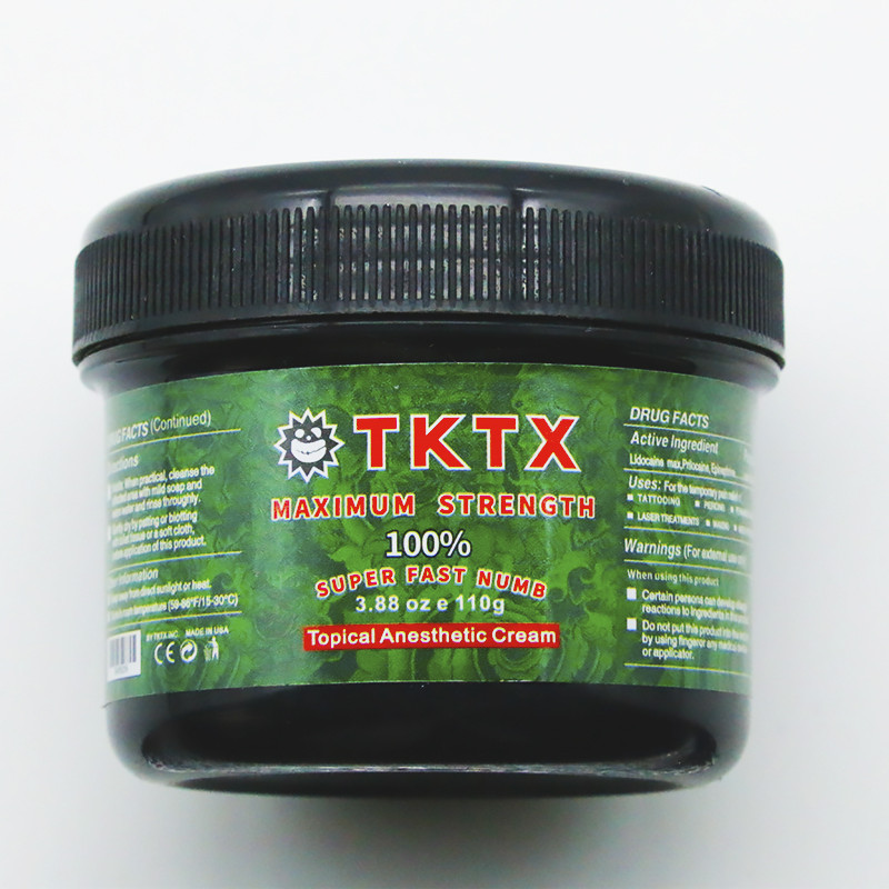 TKTX 100% Numbing Skin Cream Waxing Tattooing Piercing Derma Rolling ...