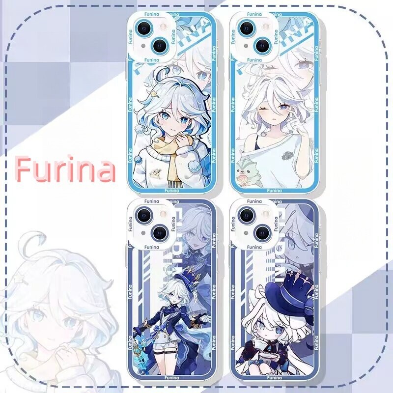 Genshin Impact Furina Case For VIVO V27E V25E V23E Y16 V27 Y35 V23 V20 ...