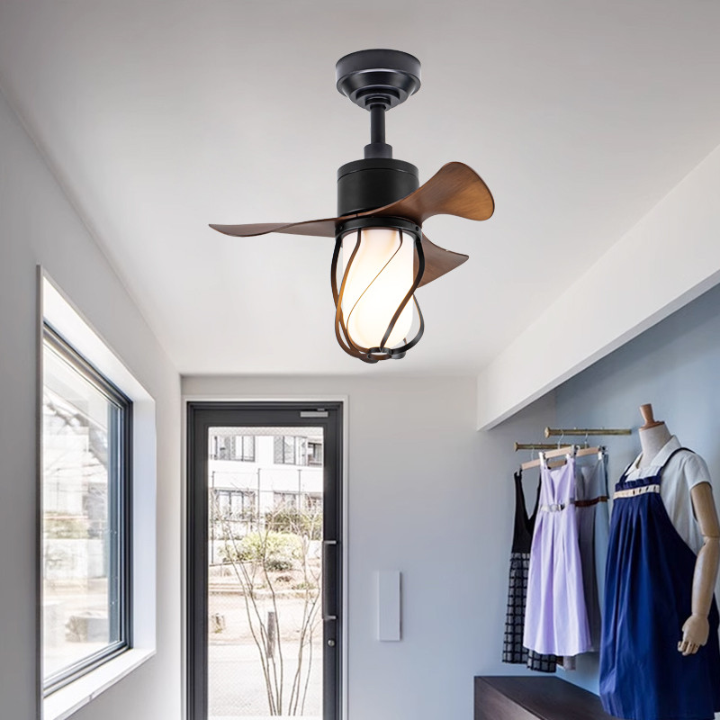 22 inch American style balcony ceiling fan light small size restaurant ...