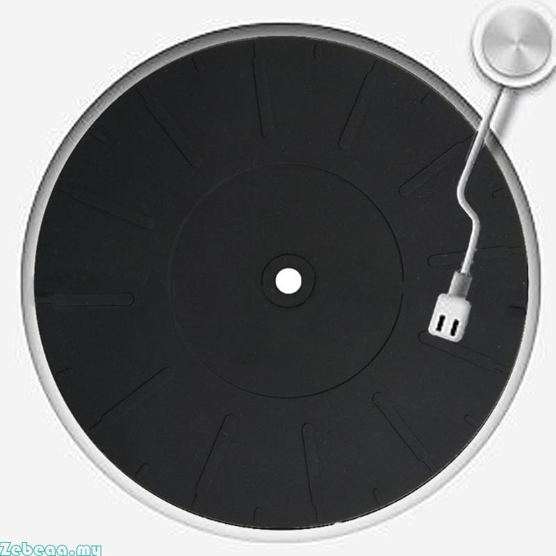 Zebeaa 170mm Silicone Turntable Mat Platter Slipmat for Vinyl Vintage ...