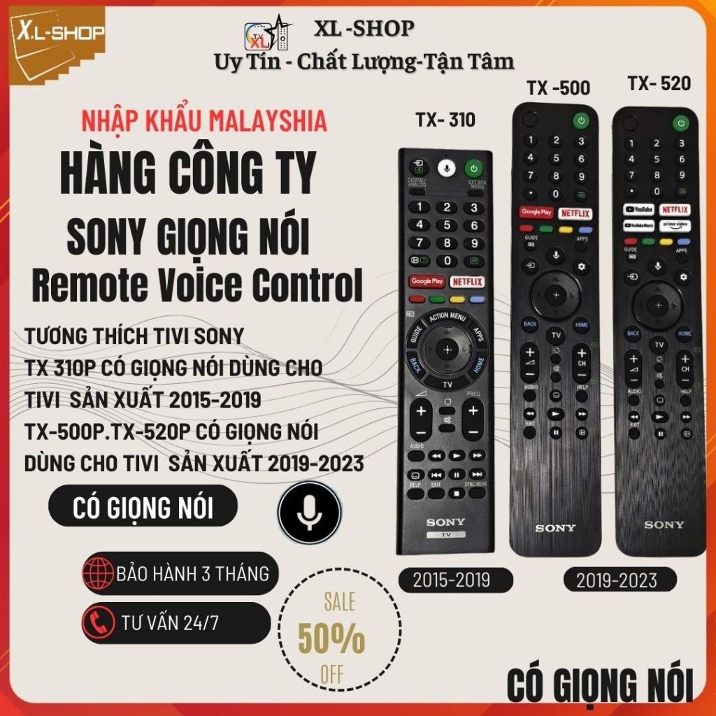 (Genuine) Sony voice remote 2015-2022-control Sony TV voice 100% new ...