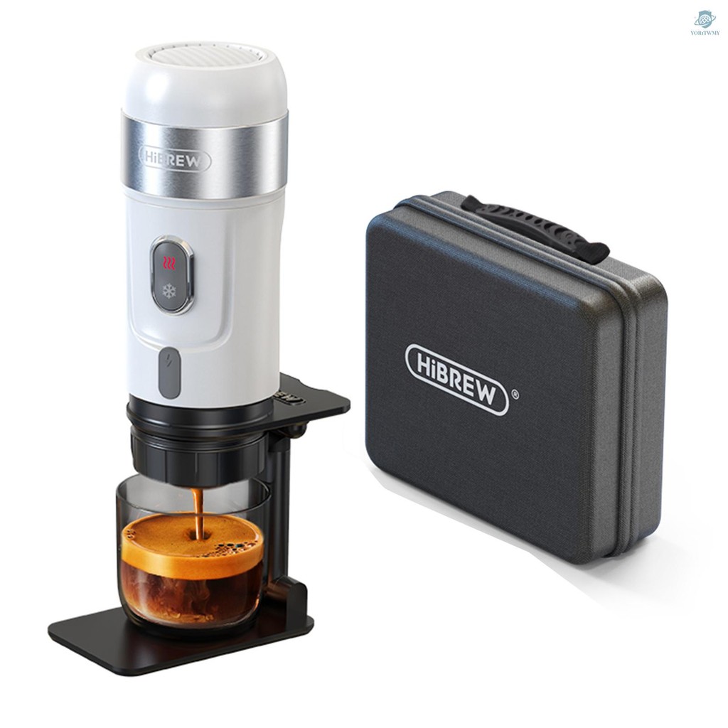 HiBREW Portable Coffee Machine for Car and Home 3 in 1 Electric Coffee ...