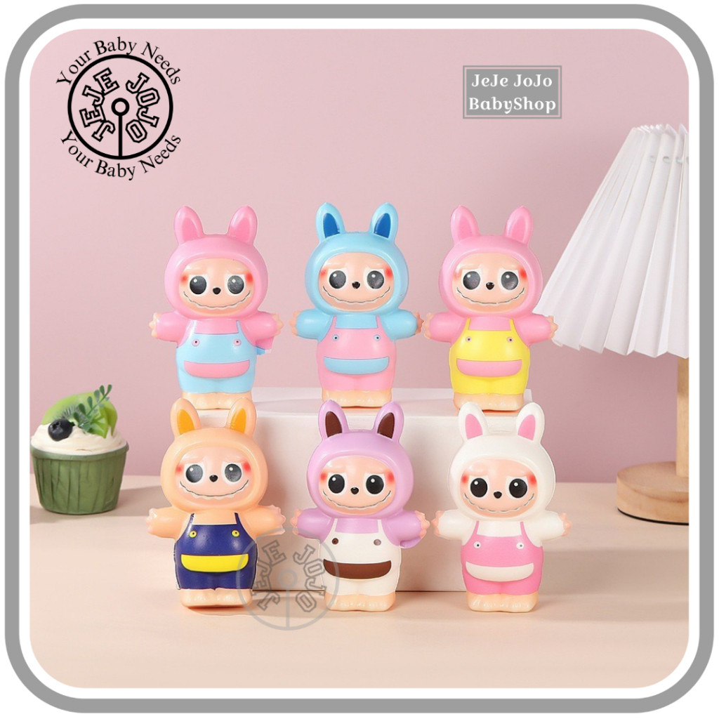 Cute Labubu Character Squeeze Squishy Toy Stress Reliever Squeeze Toy ...