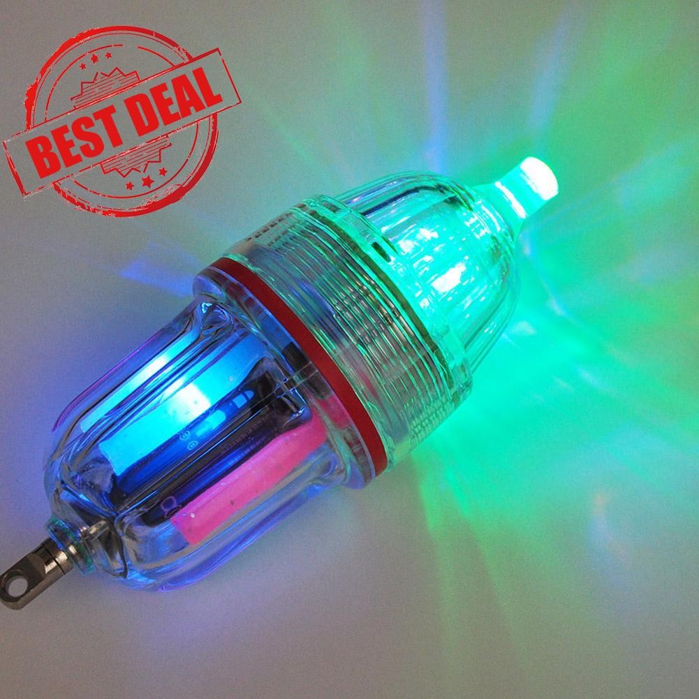 Led Luminous Fishing Lights Sea Fishing Colorful Cylindrical Lights ...