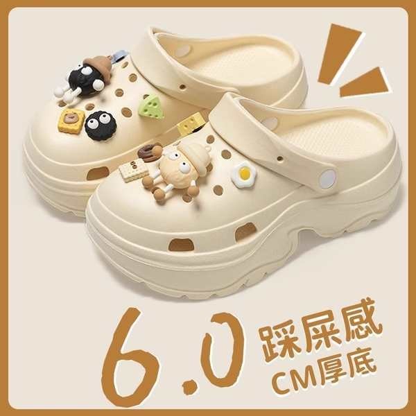 crocs crocs women Briket Hole Shoes Pakaian Musim Panas Wanita 2024 ...