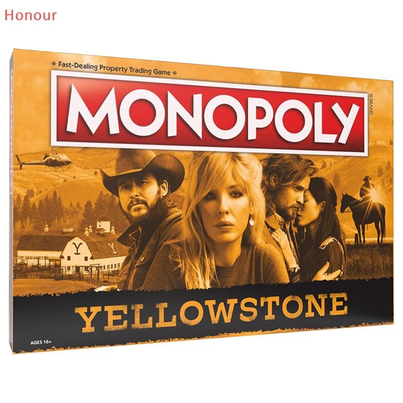 [Honour] New For 2025 Monopoly: Yellowstone Yellowstone Monopoly Board ...