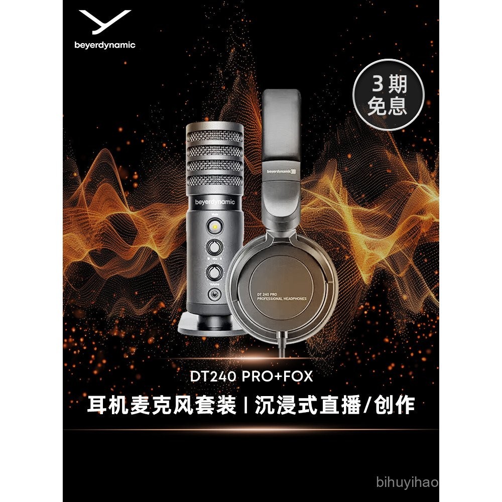 Beyerdynamic beyerdynamic Monitor Headset Condenser Microphone Set ...