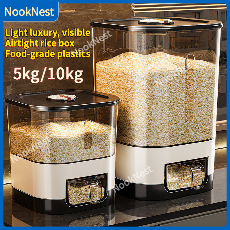 New Style Insect-Proof Moisture-Proof Rice Box Grain Storage Box ...