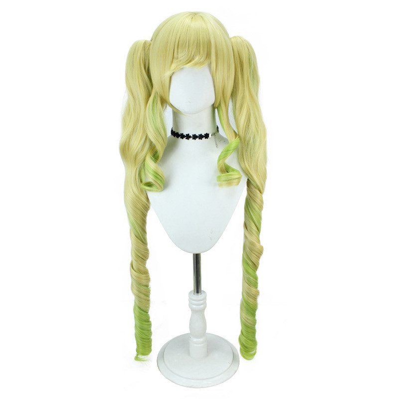 100CM Long Yellow Green Gradient Rock Is a Lady's Modesty Suzunomiya ...