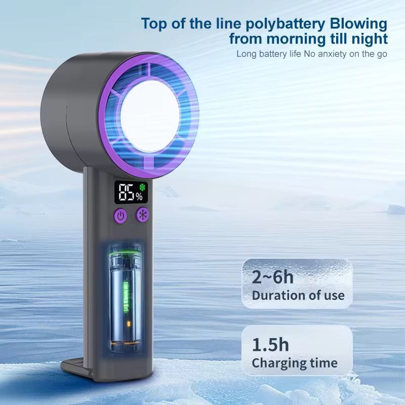 HandHeld ice Fan Pro Portable Turbo Fan High Speed kipas mini fan ...