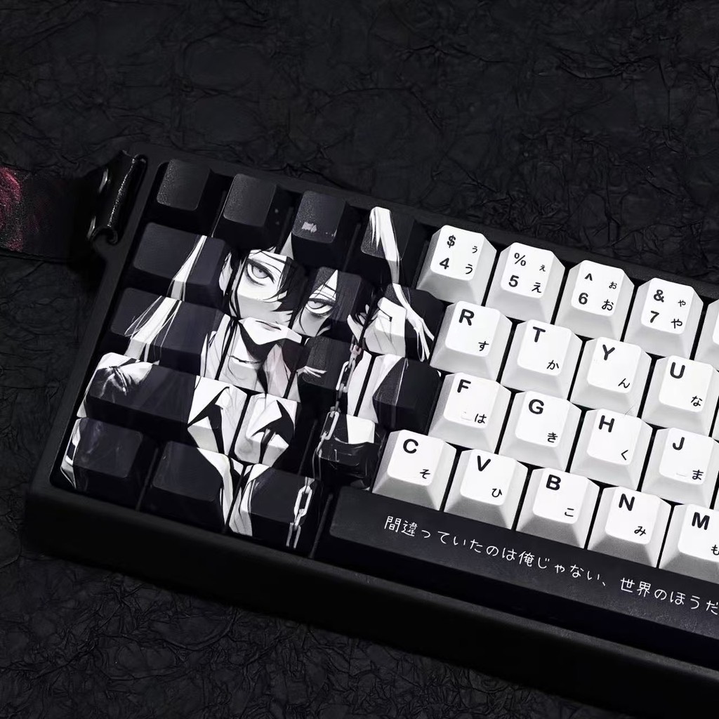 Anime key cap Cherry Profile Dye-Sub PBT Keycaps Full Set (134-Keys ...