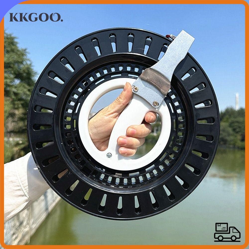 KKGOO Kite Reel, with String 18/20/22/26cm Winder Fire Wheel, Twisted ...