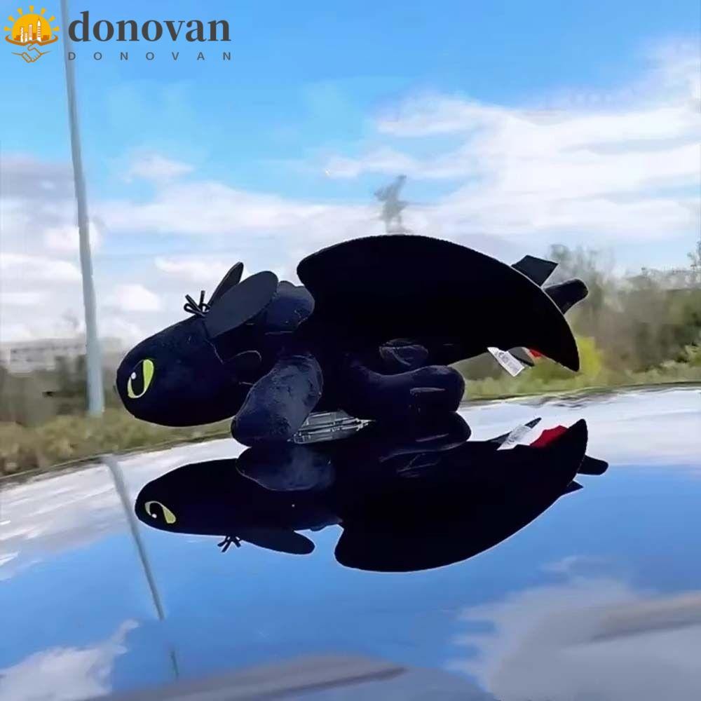DONOVAN Toothless Car Decoration, Flying Dragon Animation Peripheral ...