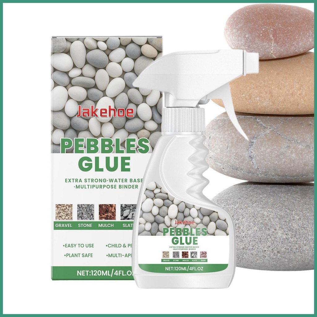 Pebble for Landscaping Pebble 120ml Stone Binder Weather-Resistant ...