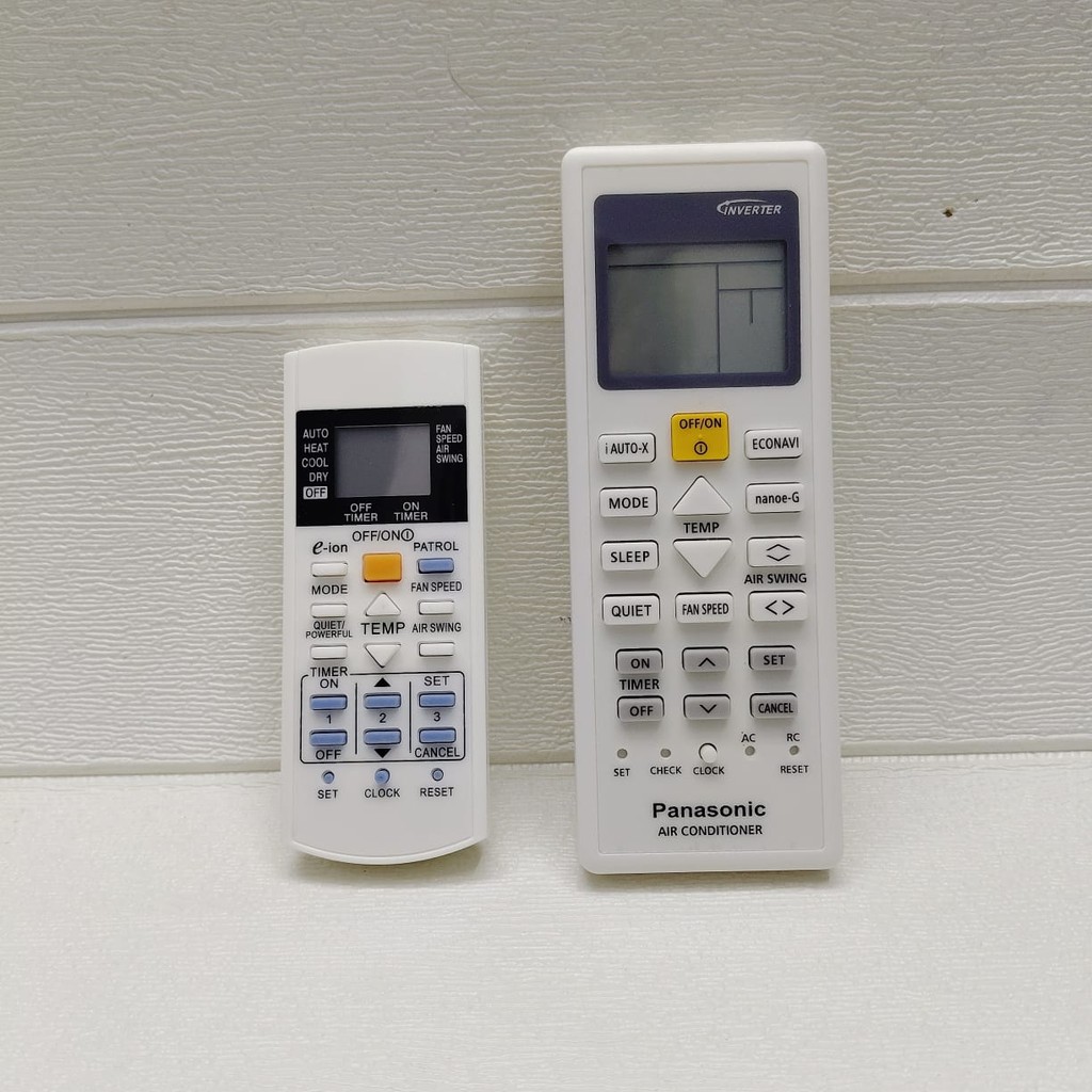 PANASONIC INVERTER AIRCOND remote control deluxe remote control ...