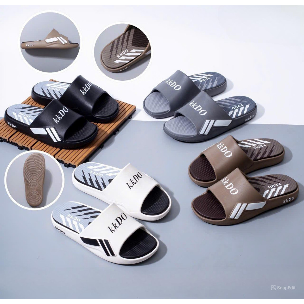 Kkdo one-piece molded cross-strap sandals, sports fashion, genuine ...